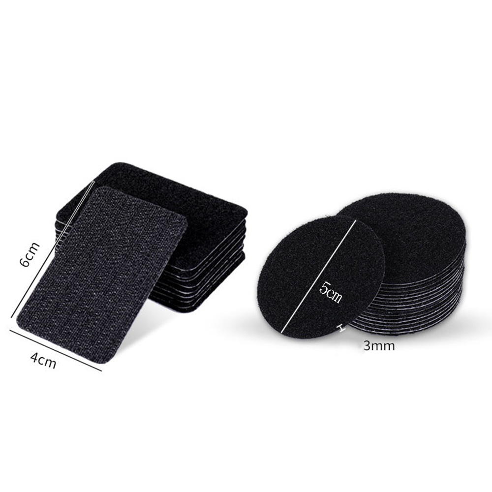 10Pairs/lot Strong Self Adhesive Hook and Loop Fastener Tape Nylon ...