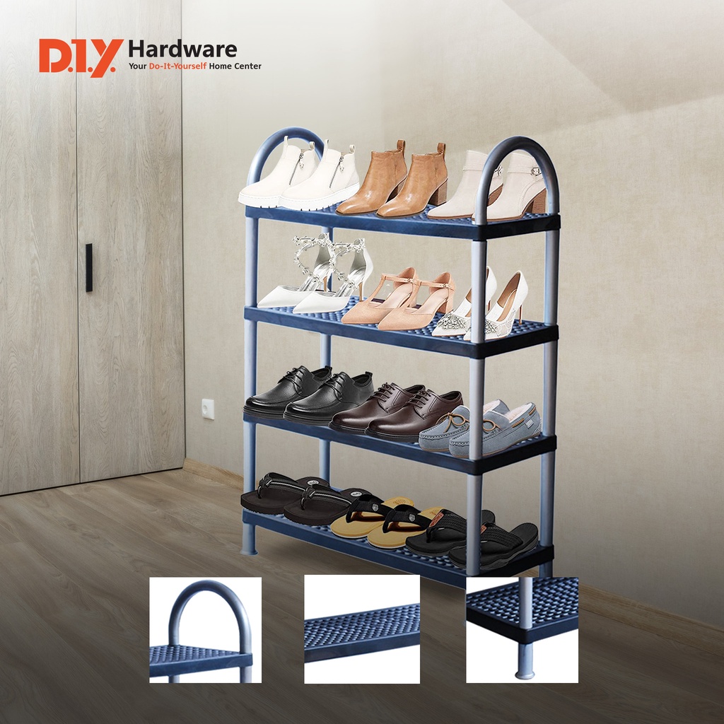 Megabox Shoe Rack 4 Layers (Mg-154-4L) | Shopee Philippines