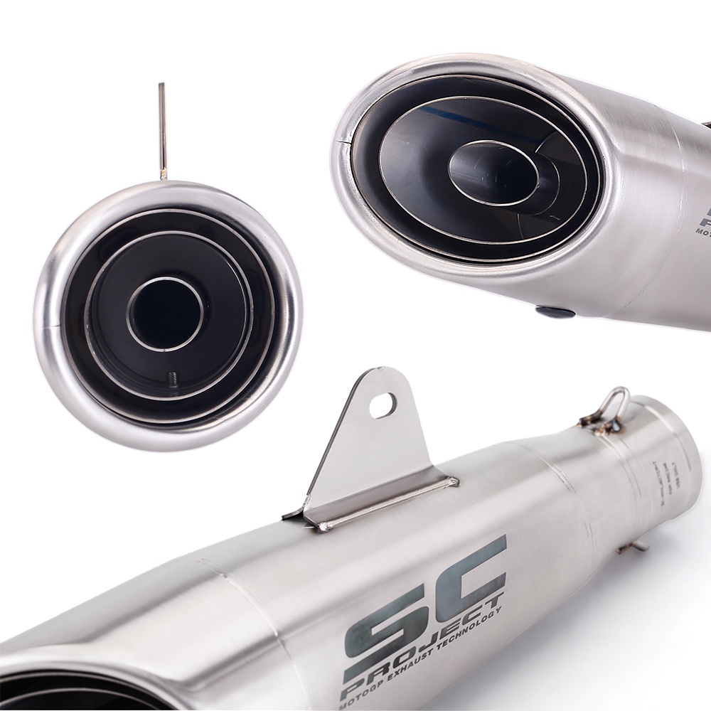 Sc project S1 Tailpipe Tail Pipe Stainless Motorbike Exhaust Rear Pipe ...