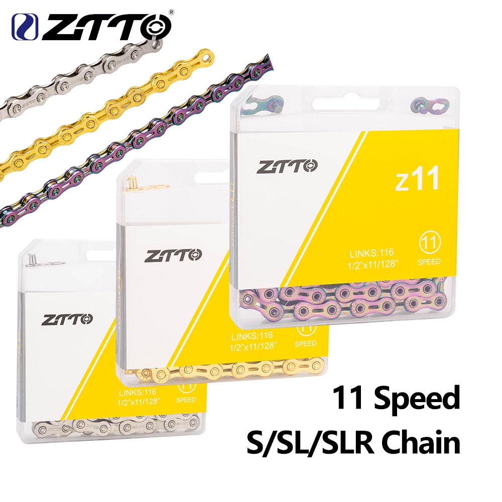 ZTTO 11 Speed Bicycle Chain 116 Links Hollow Light Weight Durable MTB ...