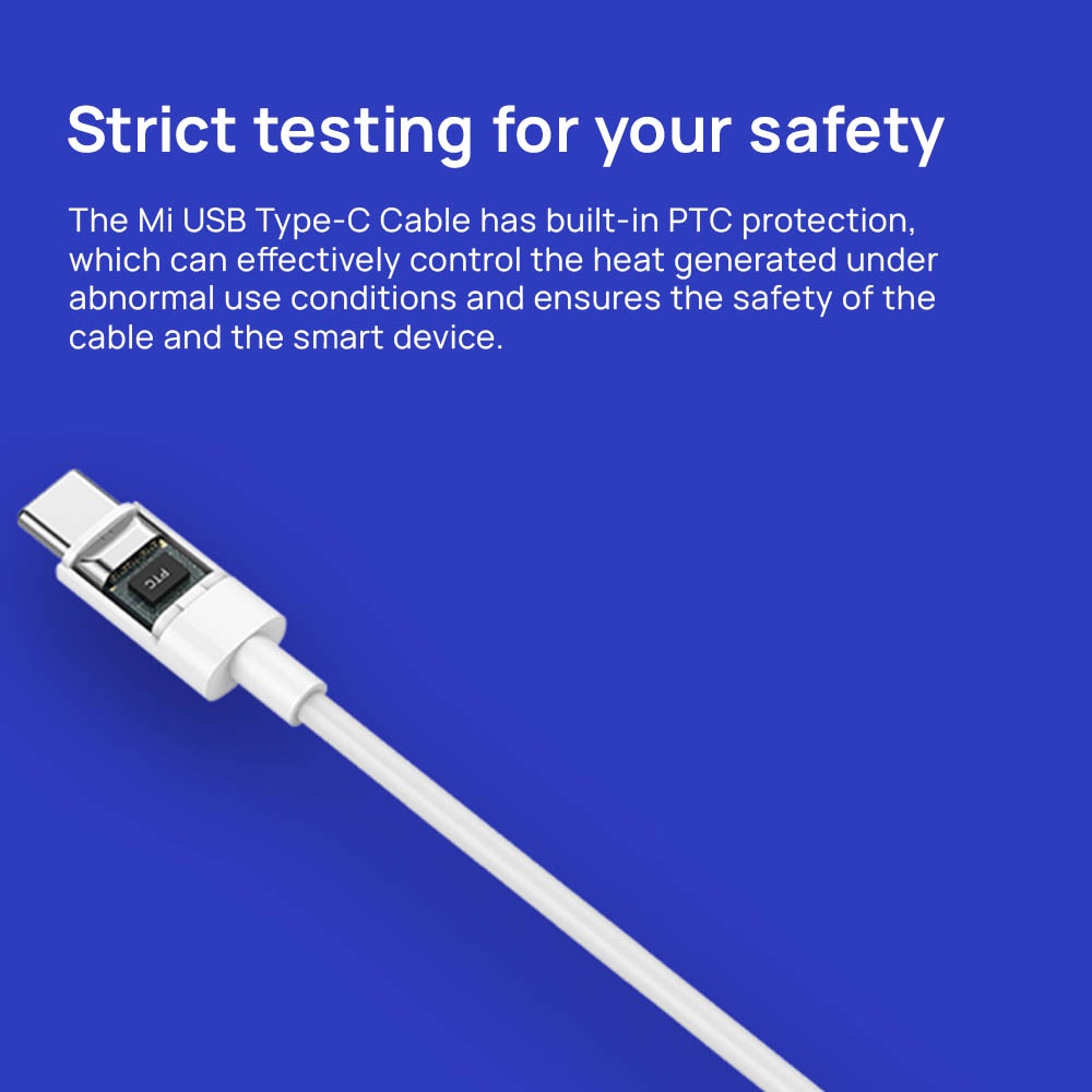 Xiaomi Mi USB Type-C Cable 100cm | 100cm Cable Length | USB-C Port ...