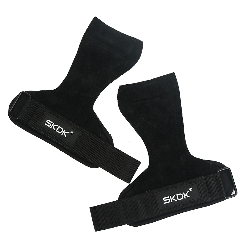 New 1 Pair Of Palm Guards Cowhide Palm Guards Weightlifting Gymnastics ...