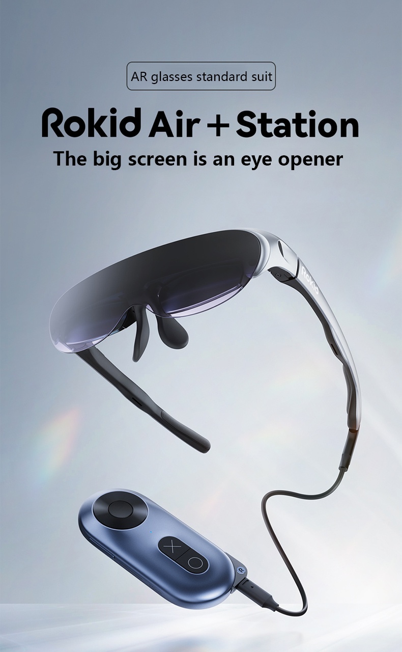 Rokid Air VR Glasses all-in-one Smart Glasses Home Game Viewing Device 120 inch Screen with ...