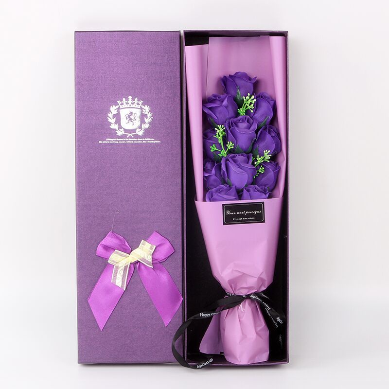 Soap Flower Rose 33 Roses Gift Box Explosive Birthday Gift For ...