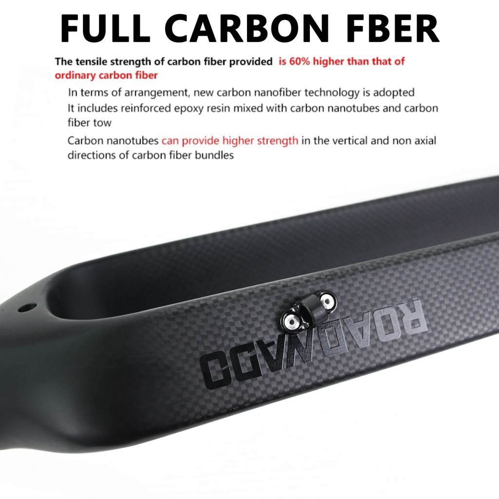 ⚡Super Value SALE⚡ 【Full Carbon Bike Fork】Straight Tube mtb Fork Bike ...