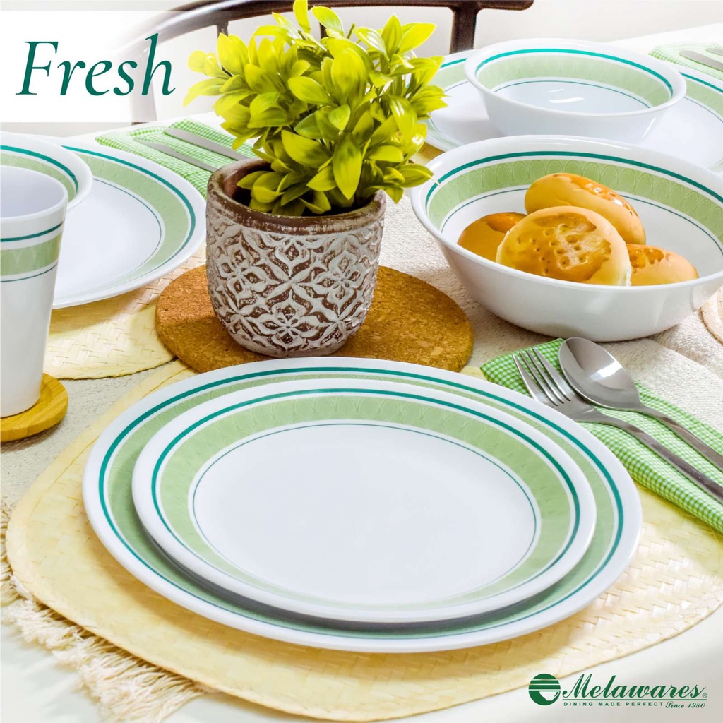 Melawares 6pc 9 inch Ava Dinner Plate Set | Shopee Philippines