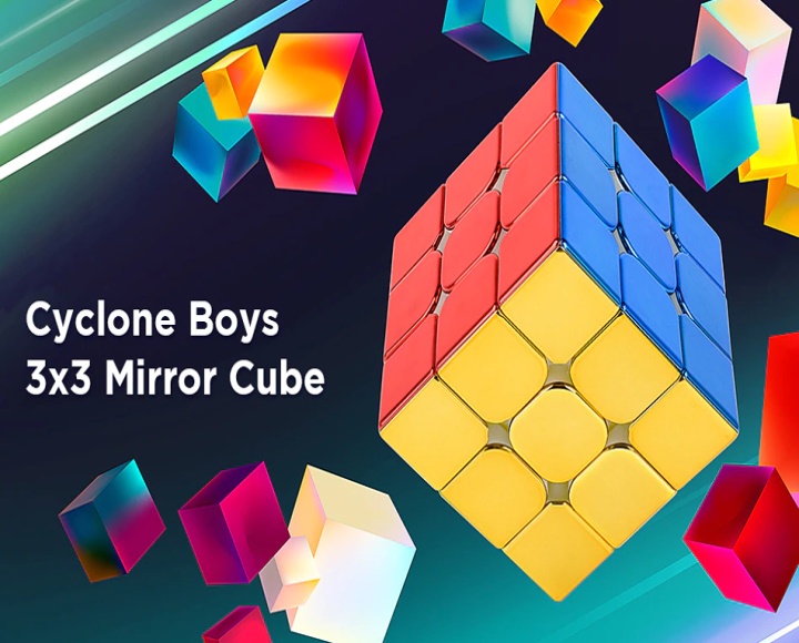 Cyclone Boys Metallic Magnetic 3x3x3 3x3 Speed Cube Fast Cube Rubix ...