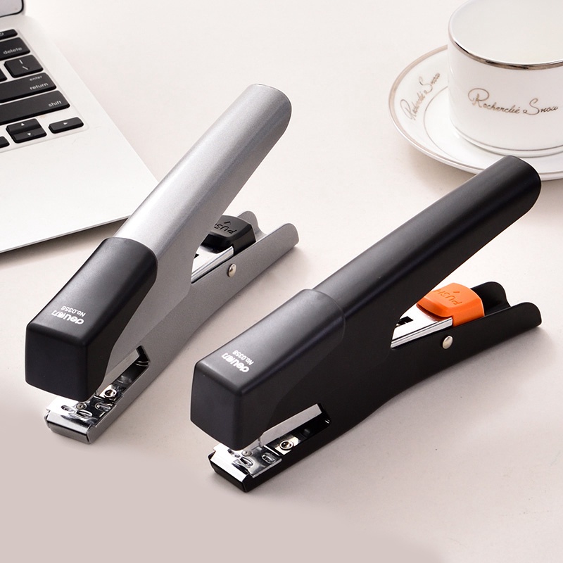 Deli Effortless Plier Stapler Heavy Duty Stapler School Office Supplies ...