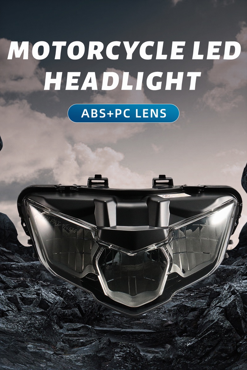 ZHIPAT LED HEAD LAMP FOR SNIPER 150 V2 Sniper 135 V8 Sniper MX135 Y15ZR V2 Headlight Assembly ...