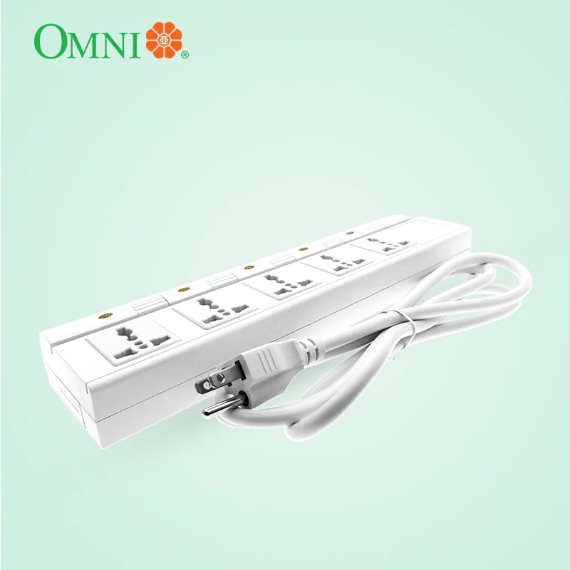 OMNI 1.8m Universal Socket Extension Cord Set w/ Individual Switch | 4 ...