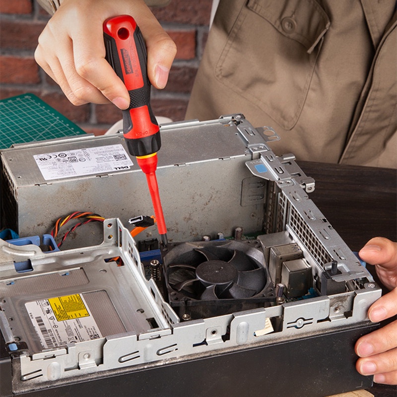 Deli 7pcs Screwdriver 1000V Insulated Screwdrivers Set with Magnetic ...