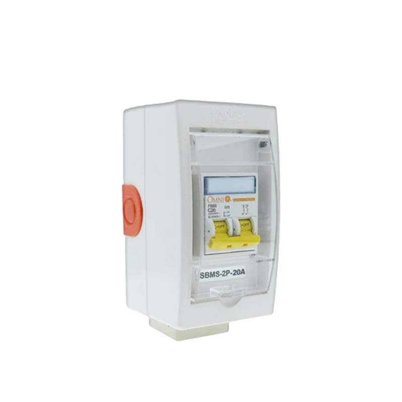 OMNI Mini Safety Breaker with Socket 2 Poles 20A for Home Appliances ...