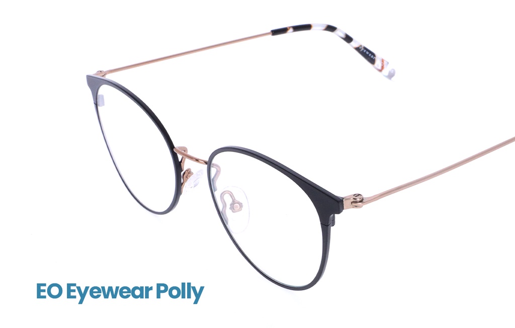 EO Eyewear Polly Frame with Multicoated Lens / Non-graded Eyeglasses ...