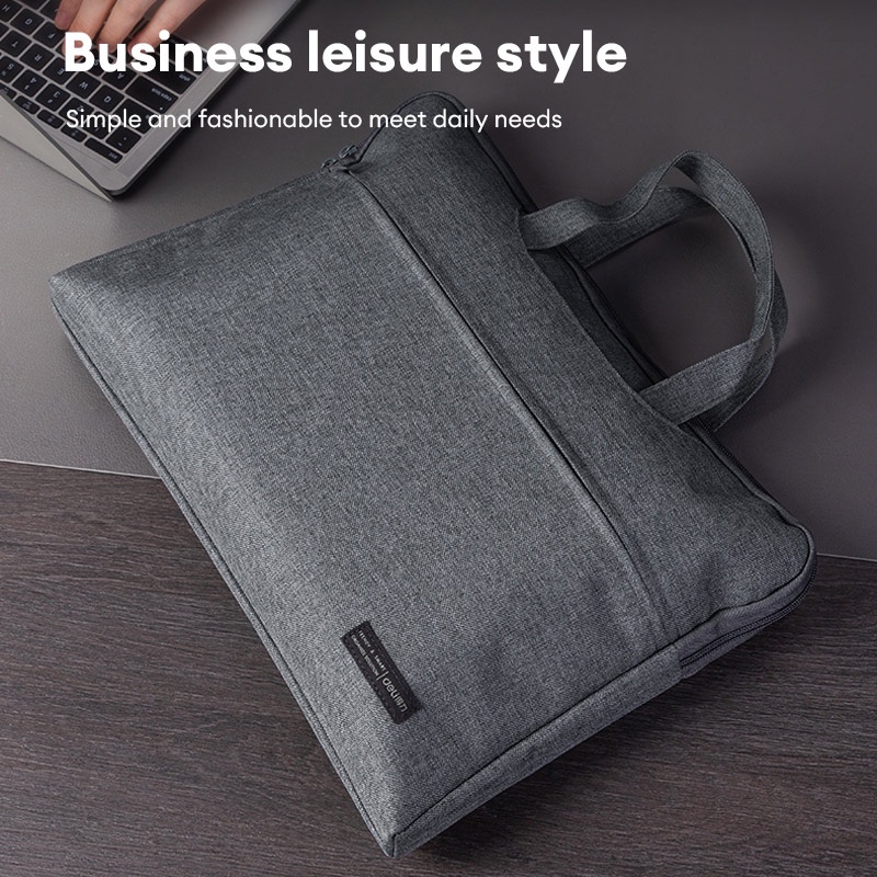 Deli Handbag Computer Storage Bag Waterproof Laptop Pouch with Zipper ...