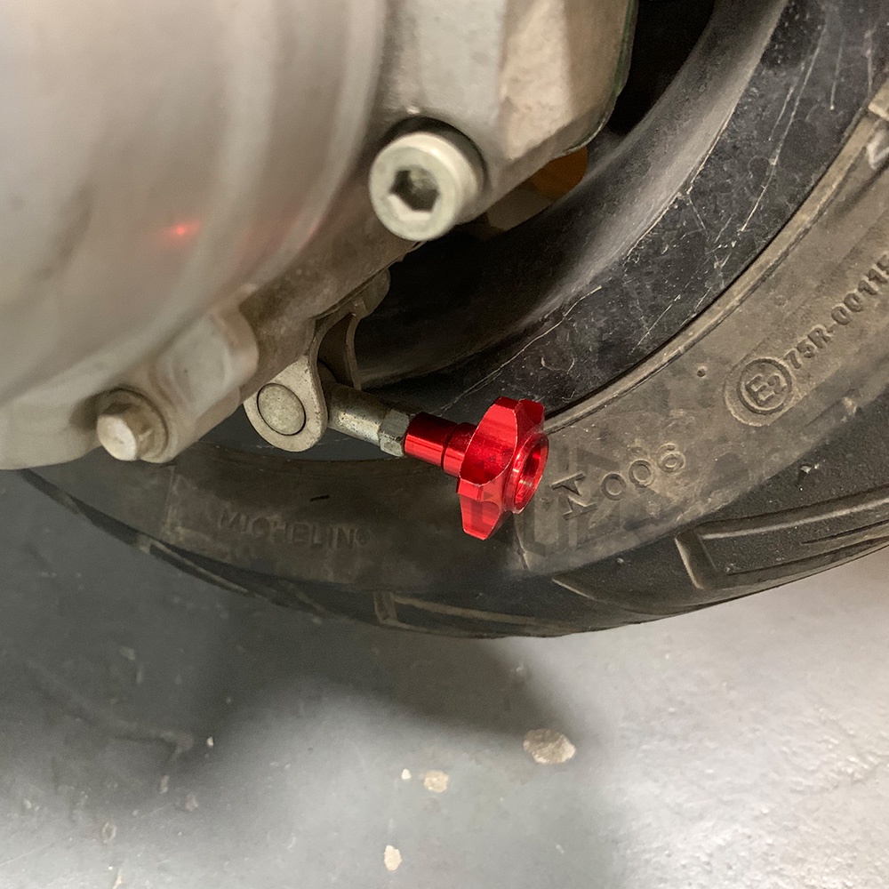 M6 Motorcycle CNC Rear Rocker Brake Arm Trim Bracket Bolt Decoration ...