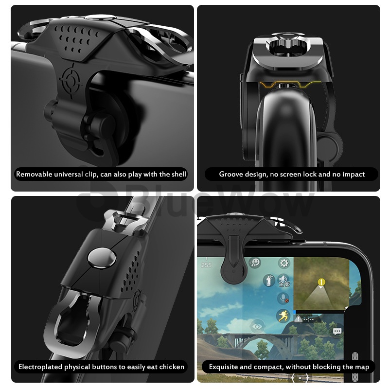BlueWow X10 Gamepad Pubg Mobile Game Controller Phone Gaming Joystick ...
