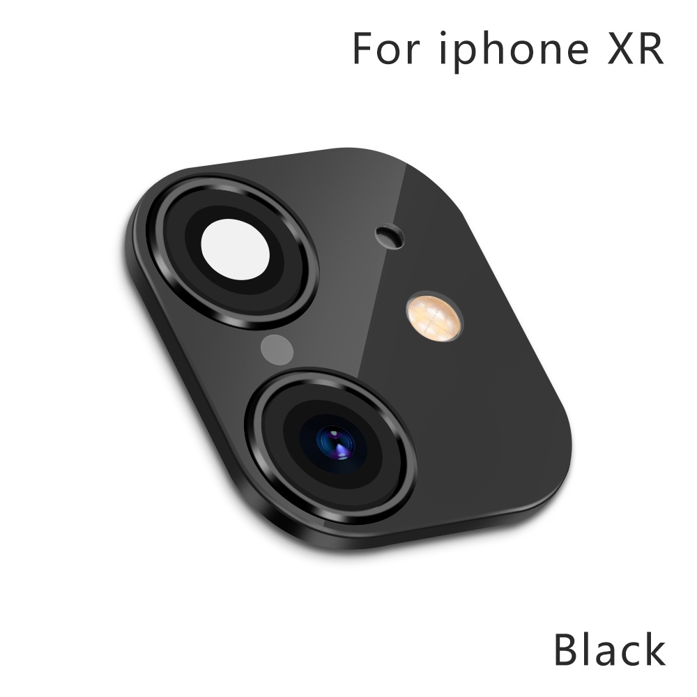 Luxury metal aluminum lens for iPhone X XS Max XR camera lens second ...