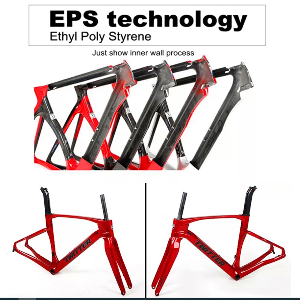 Twitter Bike Frame Gravel V3 48cm/51cm/54cm road car frame Cuadro de ...