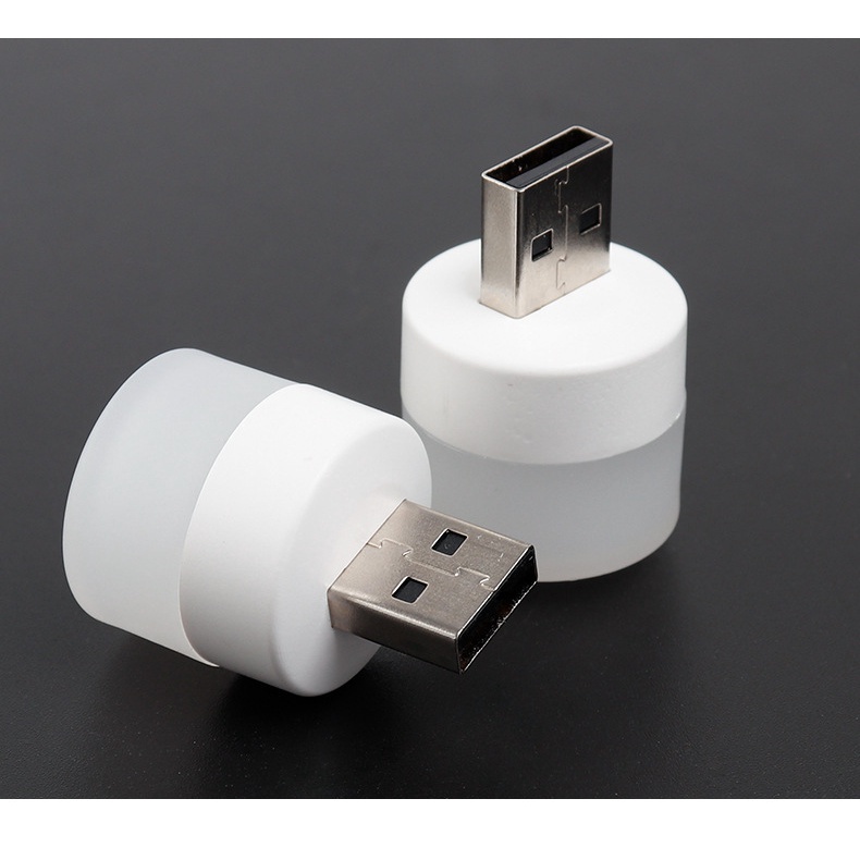 USB Plug Lamp Computer Mobile Power Charging Treasure LED Eye ...