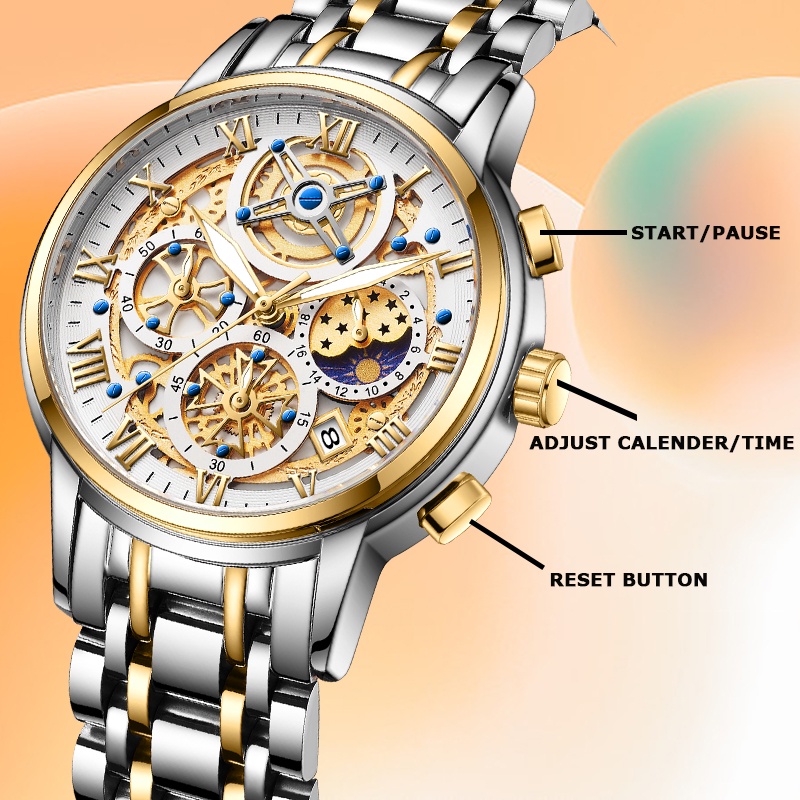 LIGE Official Steel Watch Original Relo Men Sports Waterproof Watches ...