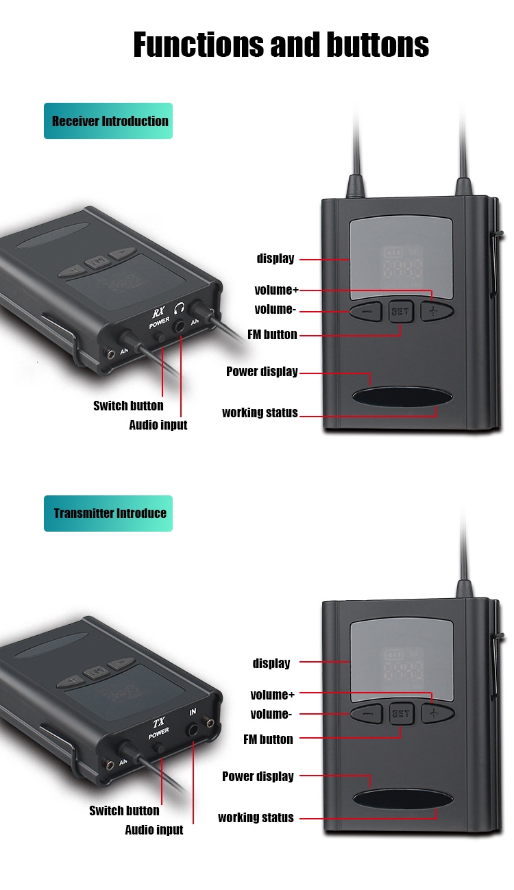 Wireless Monitoring Headphone In Ear Monitoring Earphone System ...