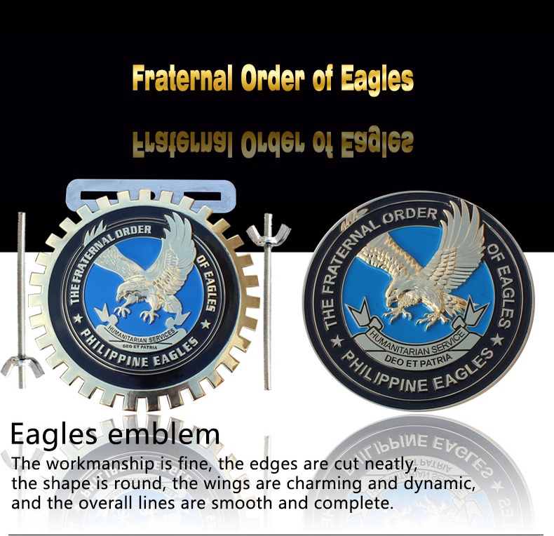 High-Quality 4inch Solid the Fraternal Order of Eagles- Philippine ...