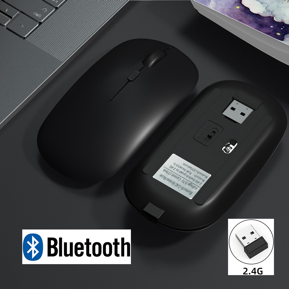 Dual Mode Bluetooth 2.4G Wireless Mouse One-Click Desktop Function ...