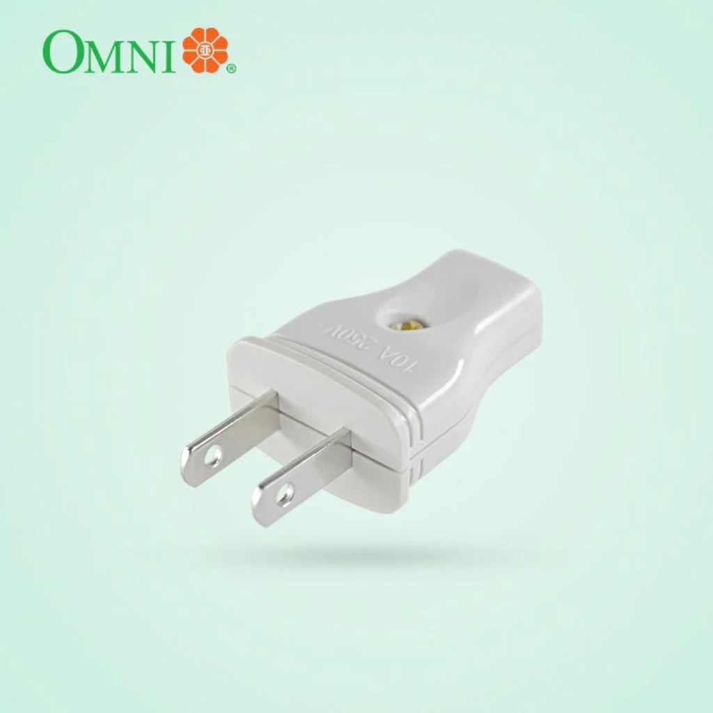 OMNI Regular Male Plug 10A 220V for Electrical Outlet & Sockets | WRP ...