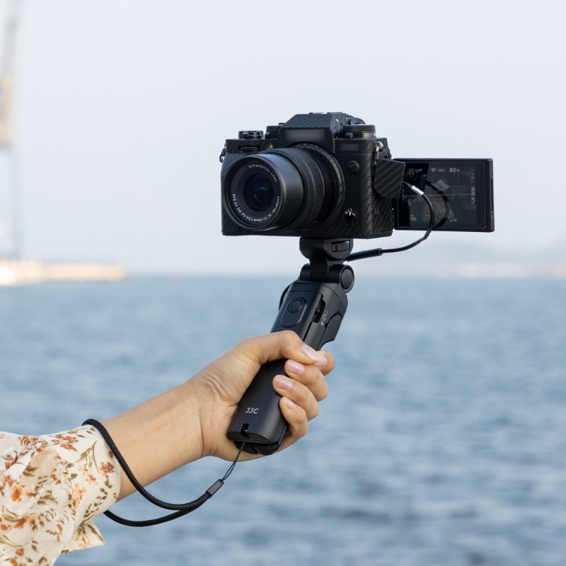 JJC Wireless Tripod Remote Control Shooting Grip for Fuji Fujifilm XE5 XM5 XT50 X100VI X100V ...