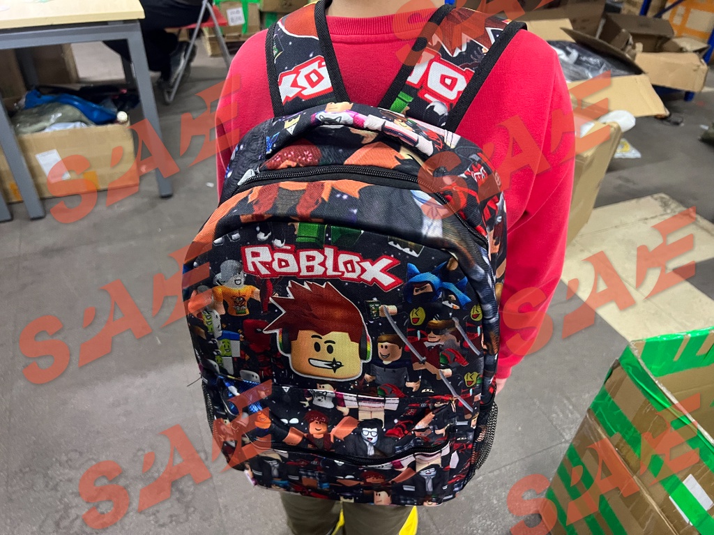 Rob Lox Bag Pack For Kids Boys Girls Roblox Robux Anime Cartoon School ...
