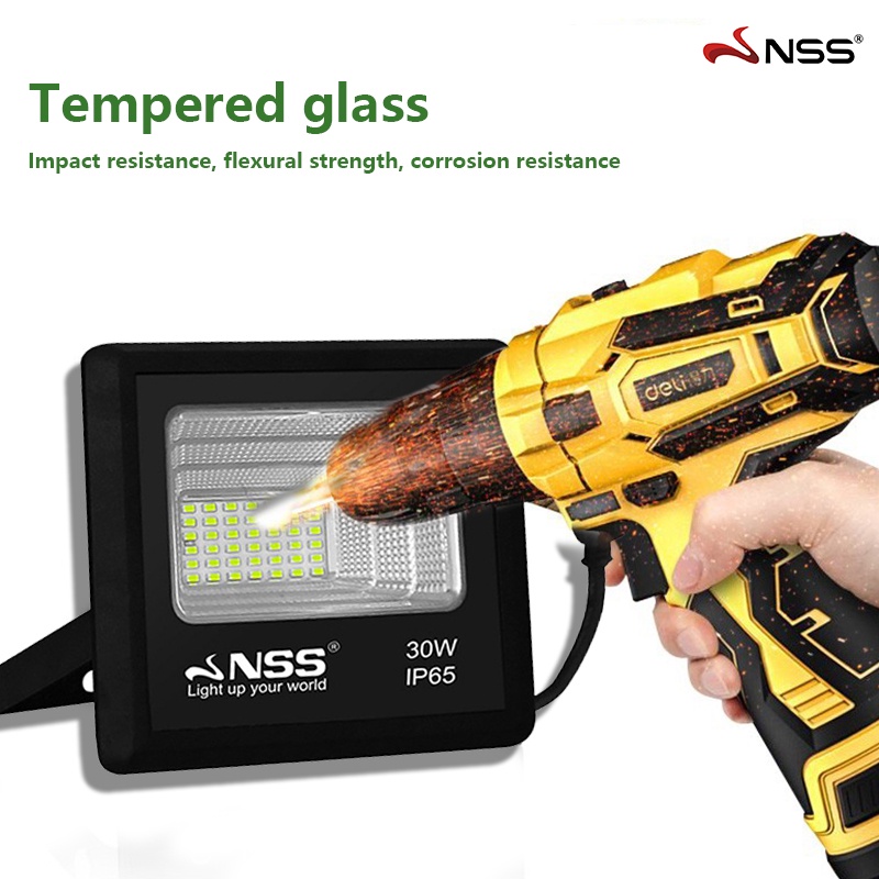NSS Solar light solar flood light Solar Panel Solar lights outdoor ...