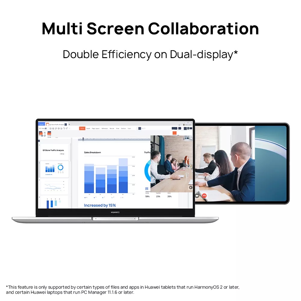 HUAWEI MateBook D 15 Laptop | Intel® Core™i5-11th Gen | 16GB +512GB ...