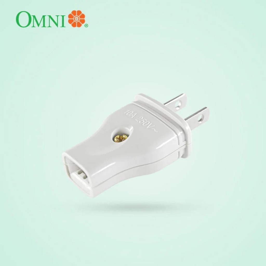 OMNI Regular Male Plug 10A 220V for Electrical Outlet & Sockets | WRP ...