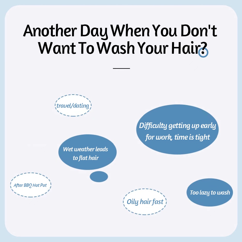 Fujiko Dry Shampoos Hair Bouffant Powder Oil Control Non-wash Dry Hair ...