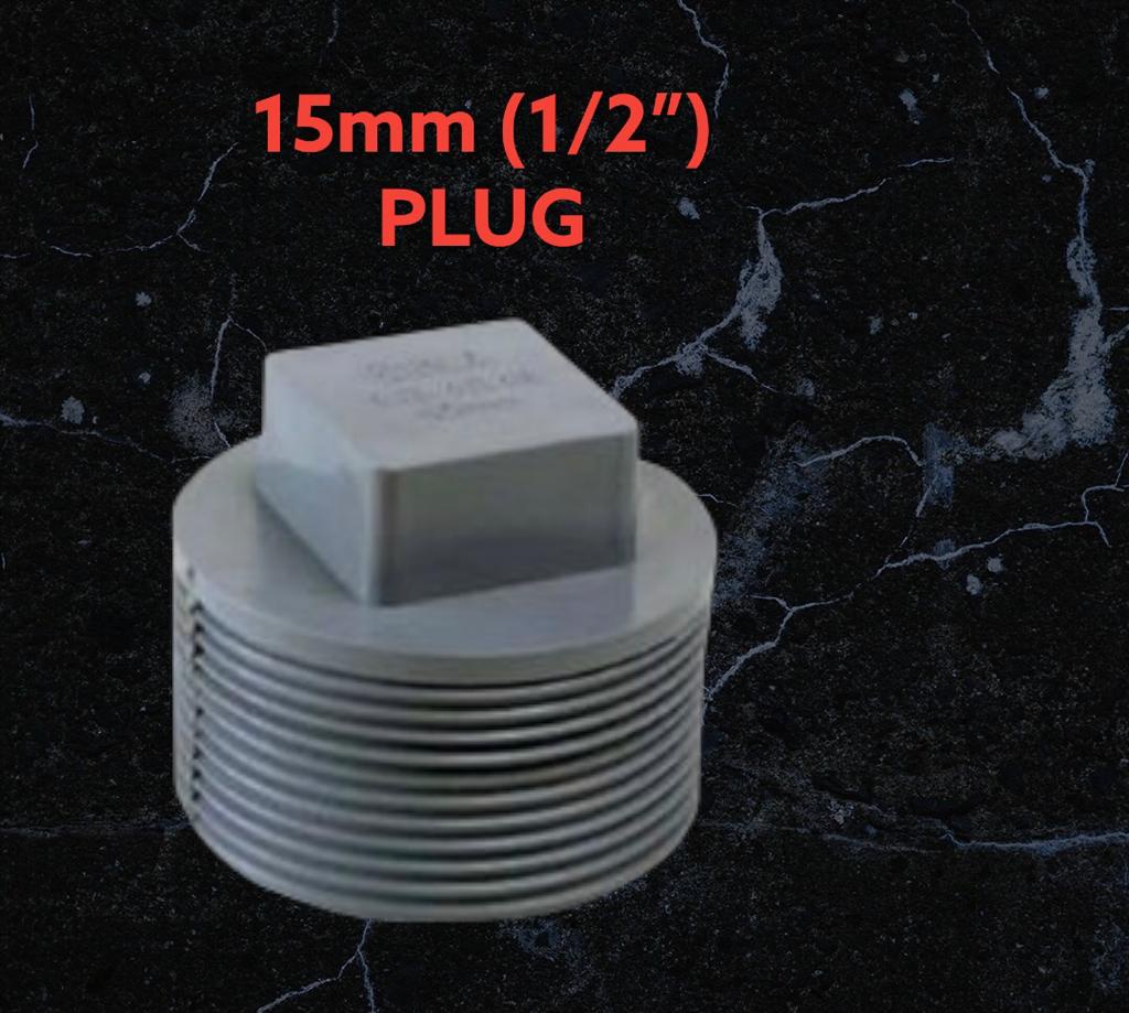 15MM (1/2") PVC Fitting / PVC Connector - Socket/Elbow/Tee - P/T Socket ...