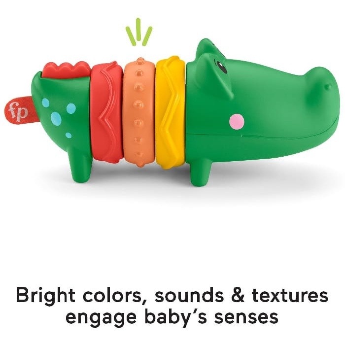 Fisher-Price Clicker Alligator Finger Skill Gross Motor Skill For Baby ...