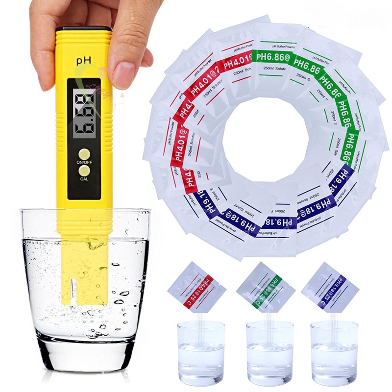 Reeopee PH Meter Calibration Powder PH Meter Buffer Powder For PH Level ...