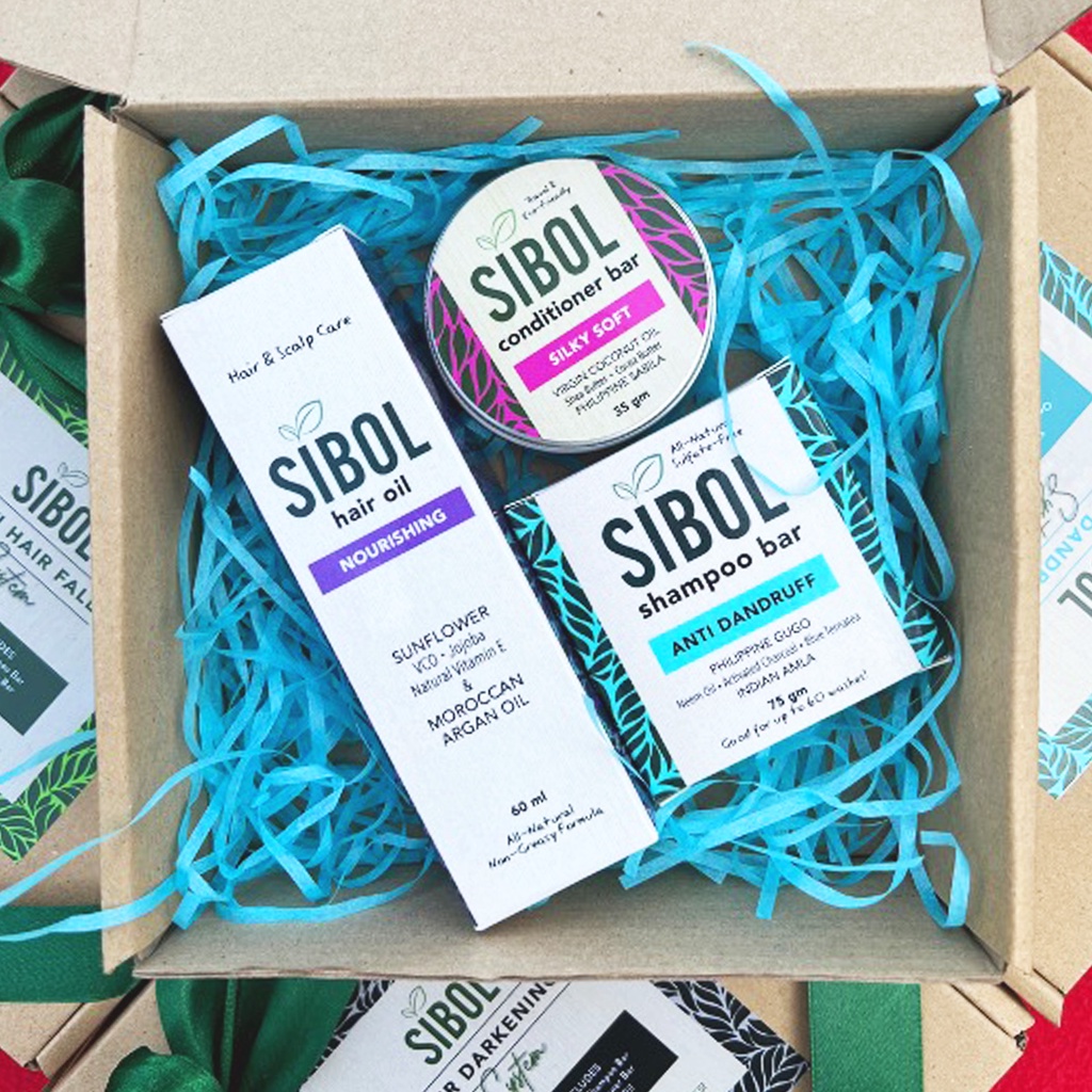 Sibol Anti Dandruff Starter Kit (Box Set of 3) | Shopee Philippines