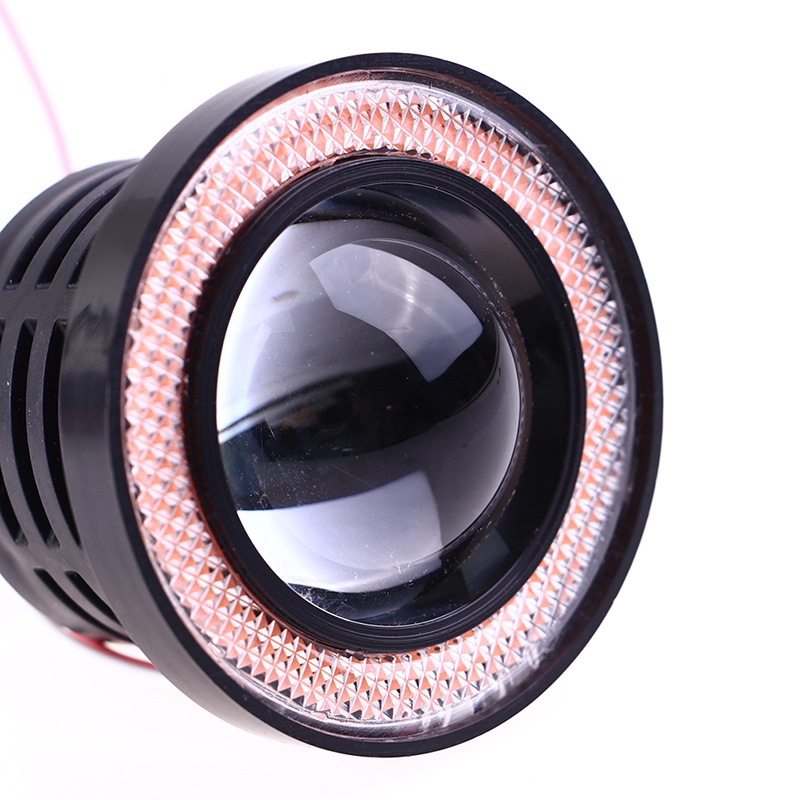 Scph 6.4cm 7.9cm 8.9cm Angel Eyes LED Fog Light Car SUV Universal White ...