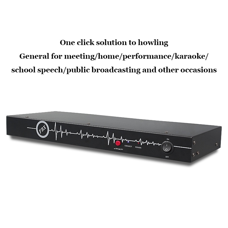 4 In 4 Out Microphone Anti Howling Feedback Suppressor Mic Anti Howling ...