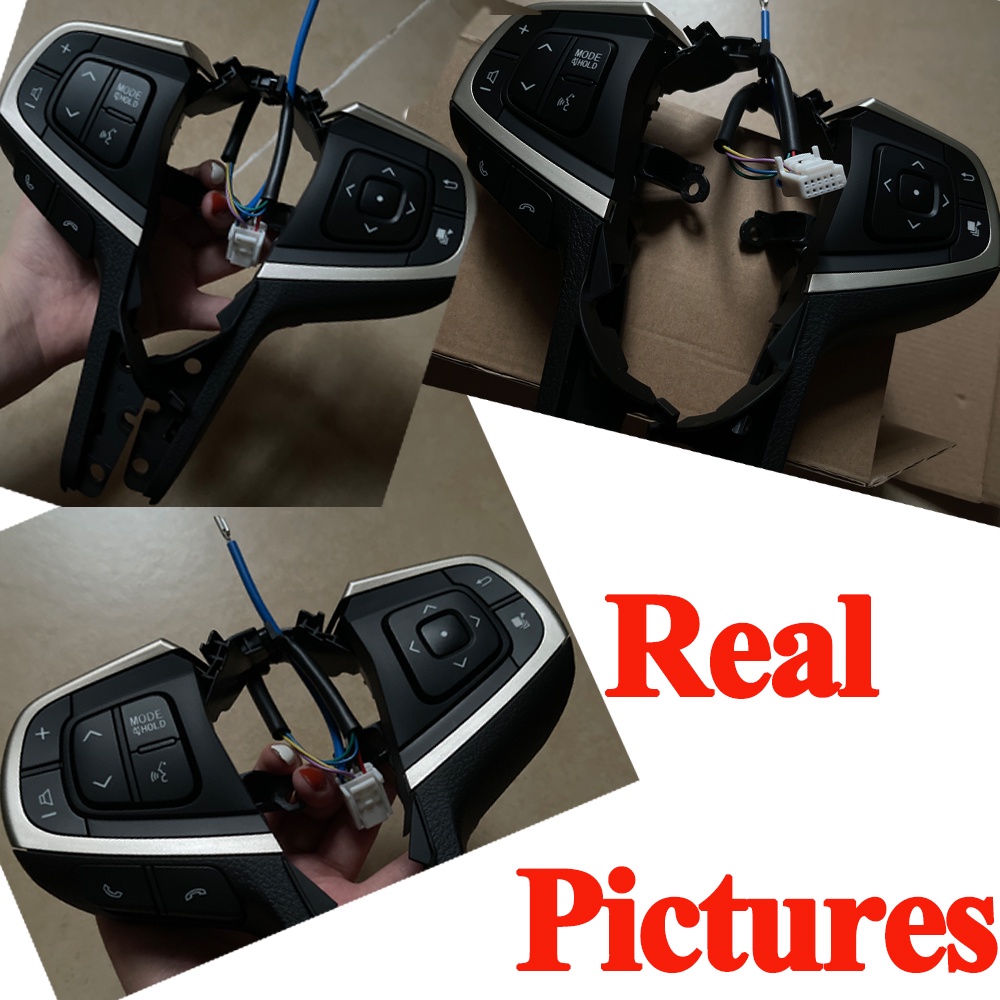 Multifunction Steering Wheel Button for Toyota Innova 2015 2016 2017 ...