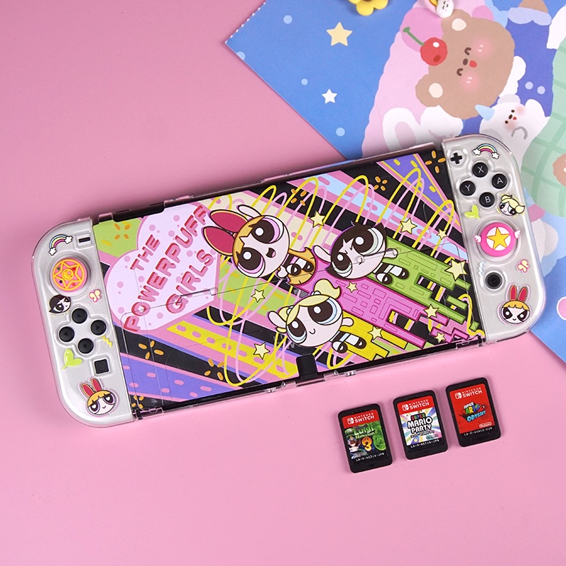 【The Powerpuff Girls】Nintendo Switch Case Protection Switch Oled Cover ...