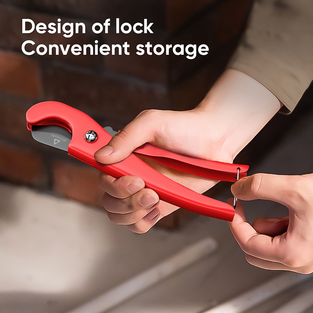 Mitsushi 8/9 Inch PVC Pipe Cutter 32/42mm Tube Cutter Pipe Shear Pipe ...