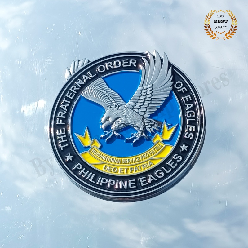 Eagles Fraternal Emblem 3inch TFOE-PE Car Emblem Eagles Emblem | Shopee ...