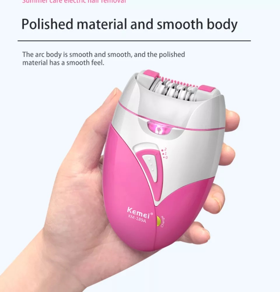 Rechargable Electric Epilator Woman Cordless Hair Removal Depilator ...