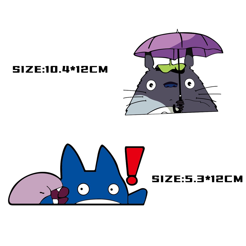 My Neighbor Totoro Cute Japanese Animation Cartoon Motorcycle Body ...
