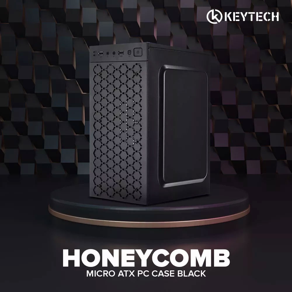 EasyPC | Keytech Honeycomb Micro ATX Optimal Airflow Compact Design PC ...