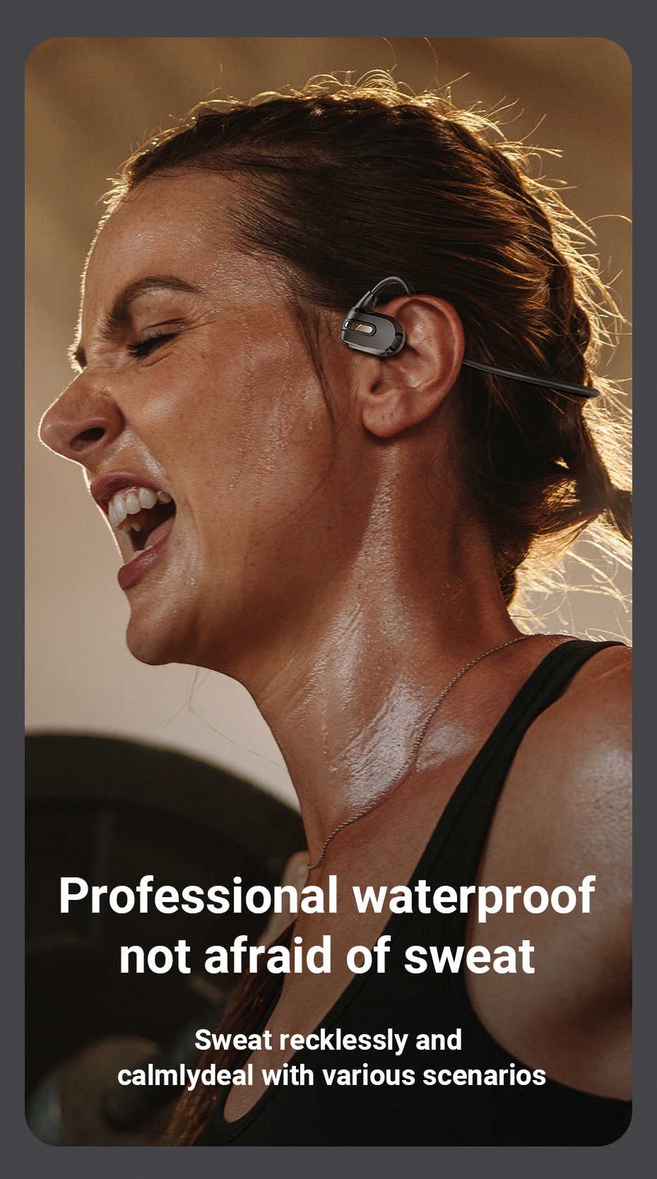 HOCO Original ES63 Air Conduction Fone Bluetooth 5.3 Earphones Wireless ...