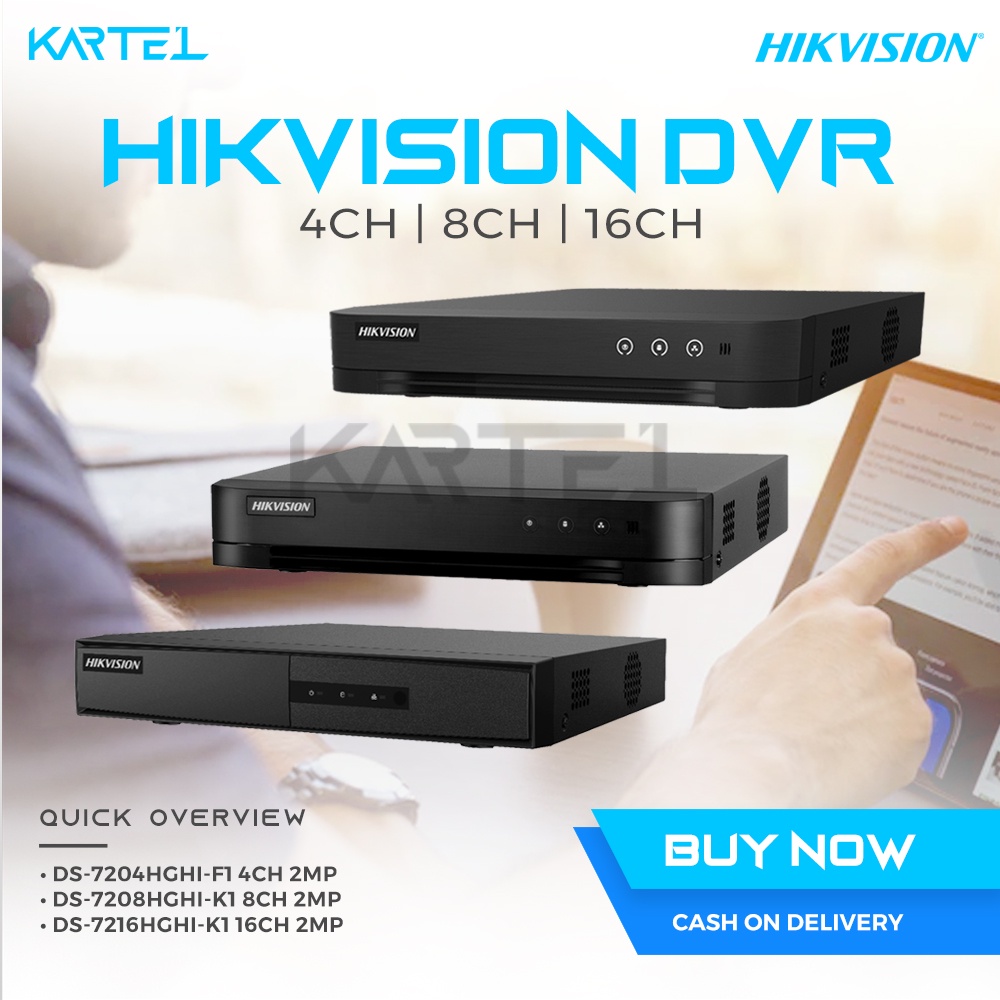 HIKVISION 2MP DS-7204HGHI-K1/M1 1080P DVR | DS-7216HGHI-K1/M1 | DS ...
