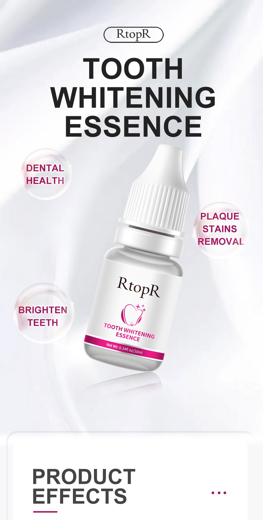 RtopR Teeth Whitening Essence with Arbutin, Whitening Tooth Restoration ...
